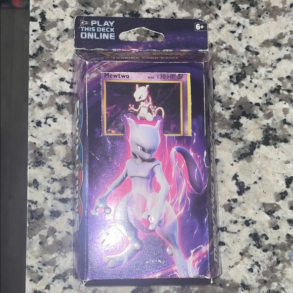 Pokemon | Other | Pokemon Mewtwo Deck Purple And Pink | Poshmark